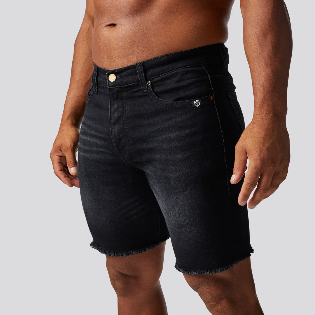 Men's Jorts | Jorts for Guys | Men's Workout Jeans Shorts – Restless HQ ...